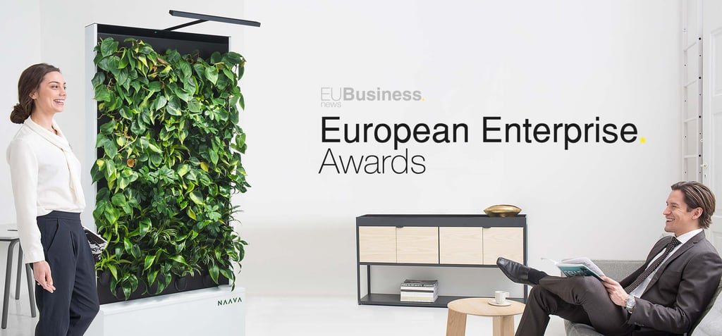 Naava granted Best Green Wall Provider 2021 and Sustainability ...